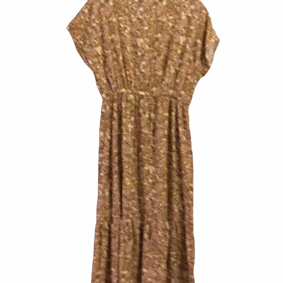 Parallel Skies | Dresses | Parallel Skies Floral Bohemian Dress Ruffle ...